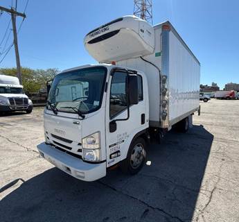 2019 ISUZU NQR REFRIGERATED TRUCK, 16' INSULATED BODY, THERMO KING T ...