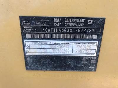 2006 Caterpillar TH460B Telehandler For Sale, 12,497 Hours | Van ...