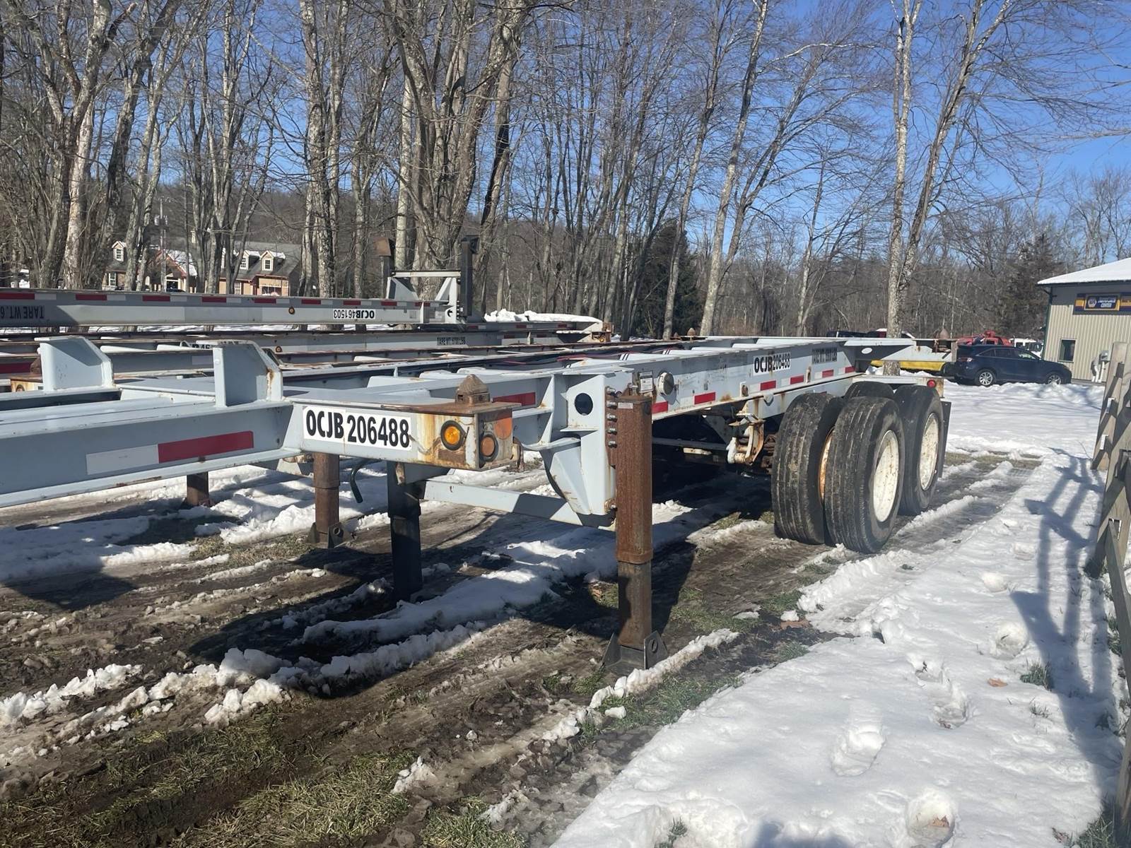 2006 CIMC 20x96 Tandem Axle Steel Container Chassis - Spring, Fixed ...