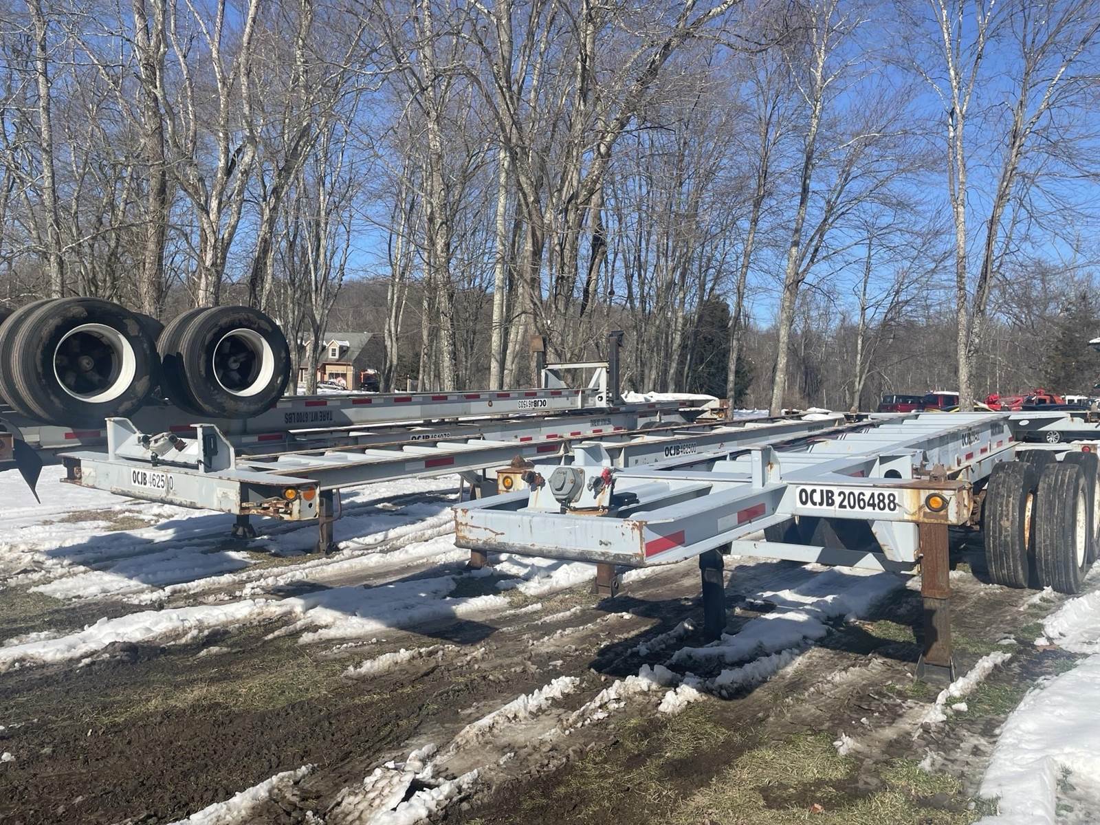 2006 CIMC 20x96 Tandem Axle Steel Container Chassis - Spring, Fixed ...