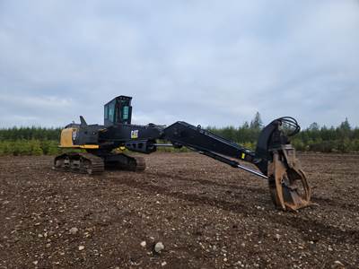 2013 Caterpillar 568 LL Log Loader - 60 Grapple For Sale, 17,100 Hours ...