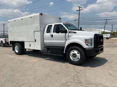 2025 Ford F-650 XL XL Extended Cab Chipper Truck - Arbortech 14' chip dump Chipper Body For Sale ...
