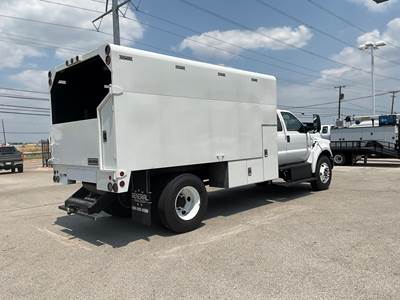 2025 Ford F-650 XL XL Extended Cab Chipper Truck - Arbortech 14' chip dump Chipper Body For Sale ...