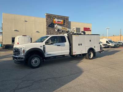 2024 Ford F-550 XL 4x4 Extended Cab Mechanic / Service Truck - Palfinger PAL Pro 43 Mechanic ...