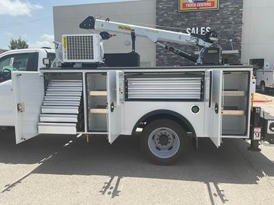 2024 Ford F-550 XL Mechanic / Service Truck - Palfinger PAL Pro 39 Mechanics Body / Crane Truck ...