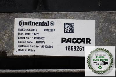2020 Continental 5WK91225 Aftertreatment Control Module (ACM) For Sale ...