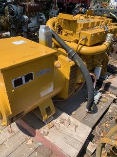 Caterpillar C6.6 6 cylinder turbo diesel engine (skid mounted generator ...