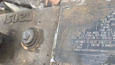 Isuzu 4JG1 4 cylinder turbo diesel Engine For Sale | Scranton, PA ...
