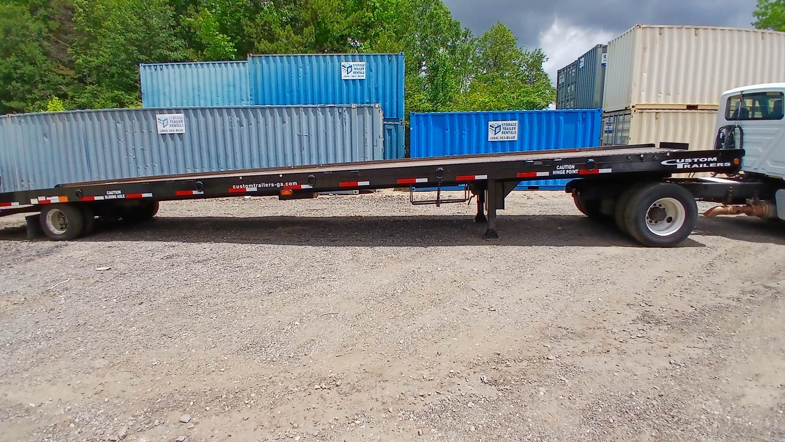 2015 CUSTOM TRAILERS INC Container Trailer For Sale | Stockbridge, GA ...