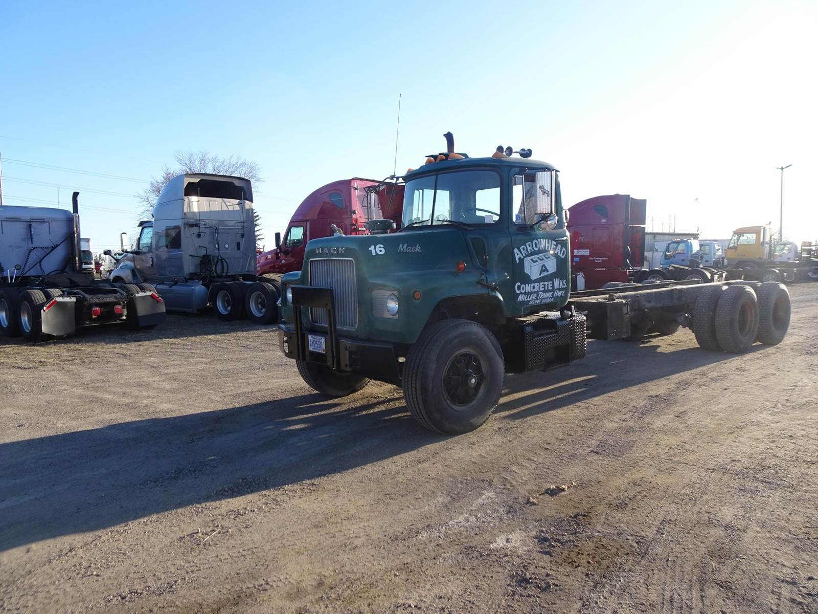 1990 Mack RB688 Tandem Axle Cab & Chassis Truck - E6, 237HP, Manual For ...