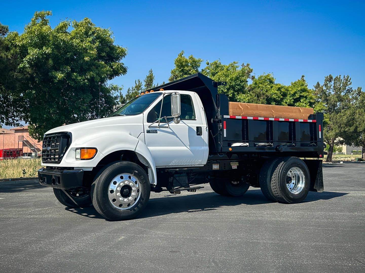 2003 Ford F-650 Dump Truck - Caterpillar, 6 Speed Manual For Sale, 64,000 Miles | Fontana, CA ...