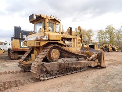1990 Caterpillar D8N Crawler Dozer CAT EROPS A/C SU Blade 3406C D8 For ...