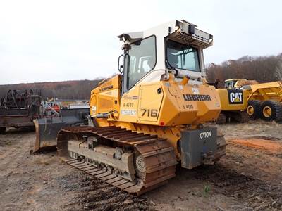 2018 Liebherr PR716 LGP Crawler Dozer LOW HOURS! 6 Way Blade 30" Pads A ...