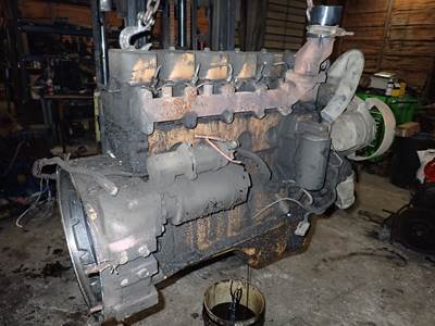 Case 6-590 Diesel Engine RUNS MINT! Cummins 5.9 6B Crane Backhoe For ...