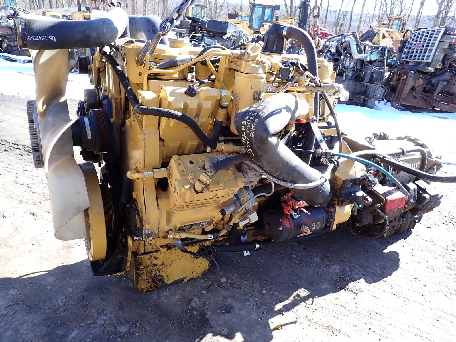 2003 Caterpillar 3126E Engine For Sale | Carbondale, PA | 16056 ...