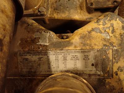 1982 Caterpillar 3406A Turbo Diesel Engine For Sale | Carbondale, PA ...