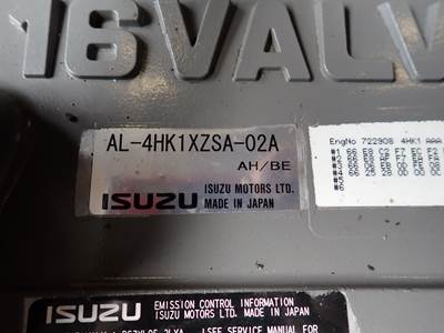 2014 Isuzu 4HK1 Diesel Engine UNUSED! 245G Deere Excavator For Sale | Carbondale, PA | 16586 ...