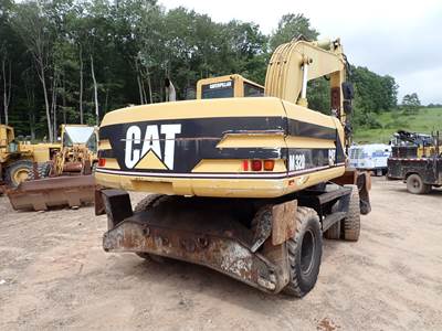 2000 Caterpillar M320 Wheeled Excavator CLEAN! Aux. Hyd. Hydraulic ...
