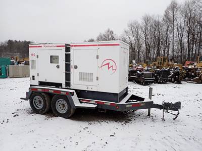 2012 Magnum MMG185D 185 KVA Generator LOW HOURS! VIDEO! Genset Towable ...