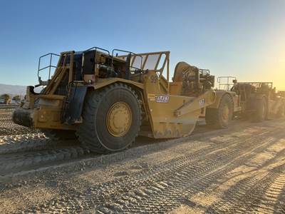 2021 Caterpillar 657K Scraper For Sale, 2,100 Hours | Perris, CA | 13388701 | MyLittleSalesman.com