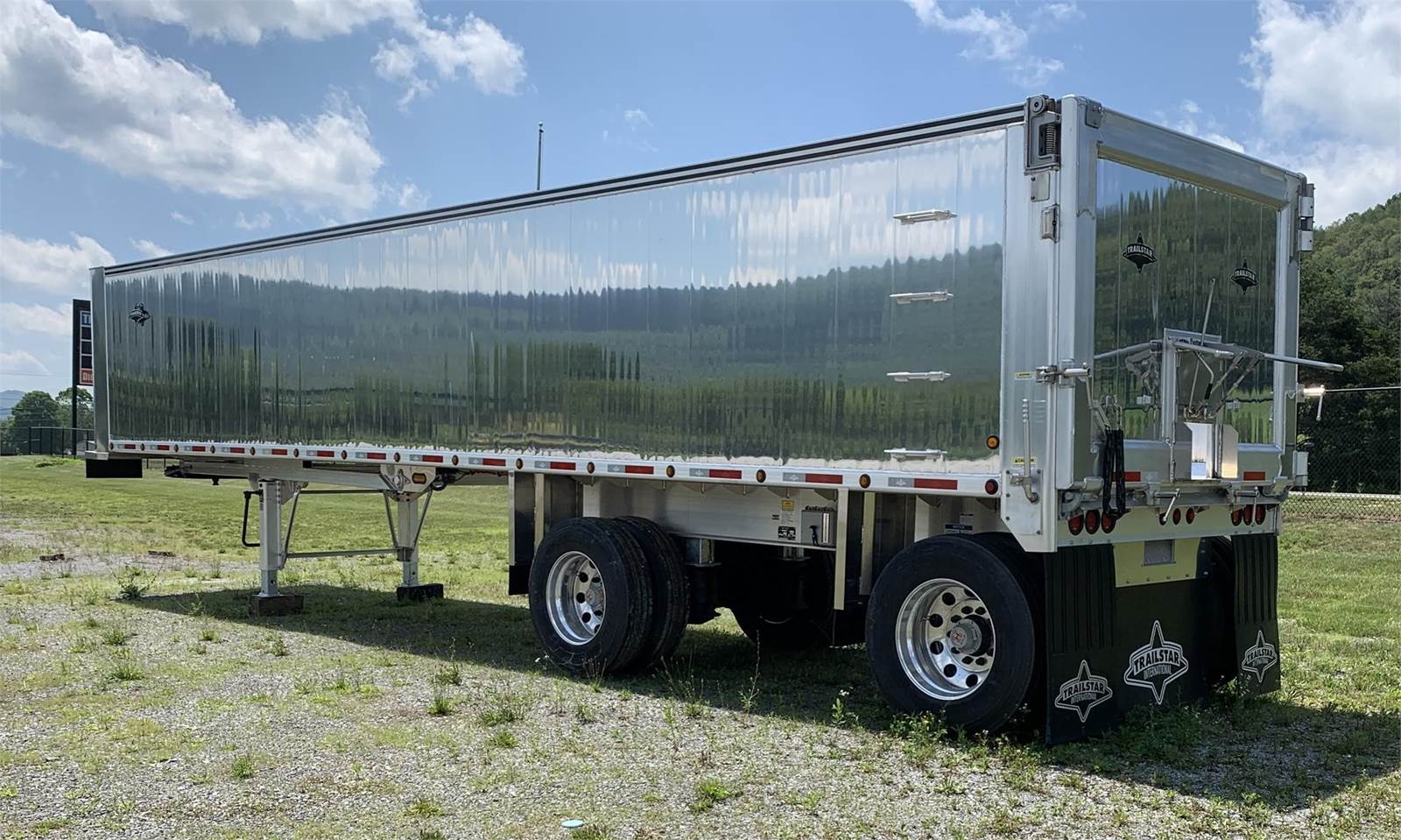 2024 Trailstar 40 ft Frameless End Dump Trailer - Tandem Axle, Aluminum ...