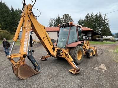 1990 Case 580K Backhoe For Sale, 4,494 Hours | Mcminnville, OR ...