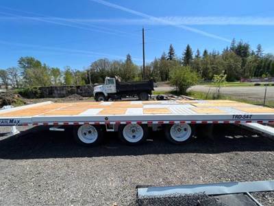 TrailMax 3 Axle Tilt Equipment Flatbed Trailer For Sale | Molalla, OR ...