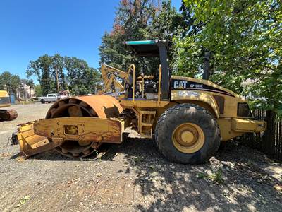 2005 Caterpillar CP563E Smooth Drum Roller Compactor For Sale, 3,064 ...