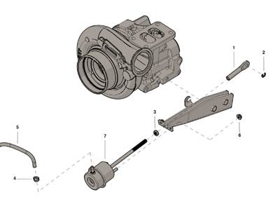 4034253 | Genuine Cummins® Turbocharger Variable Geometry VGT Actuator ...