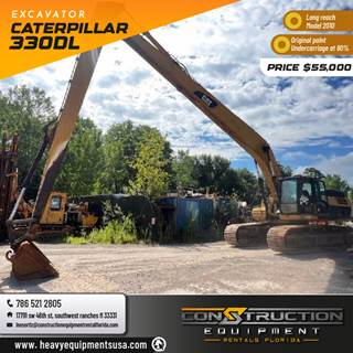 2010 Caterpillar 330DL Excavator For Sale | Southwest Ranches, FL ...