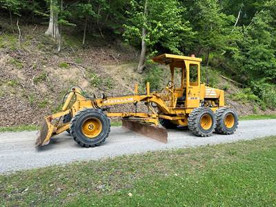 Fiat Allis 65B Articulated Motor Grader For Sale, 3,680 Hours | Sarver ...