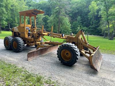 Fiat Allis 65B Articulated Motor Grader For Sale, 3,680 Hours | Sarver ...