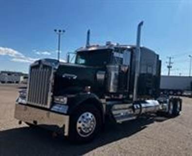 2019 Kenworth W900 Sleeper Semi Truck - 72" Mid Roof Sleeper, Cummins 565HP, 18 Speed Manual For ...