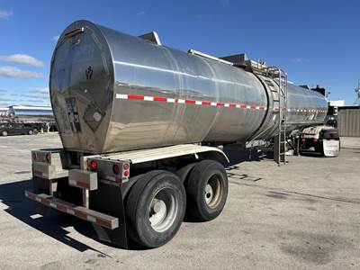 Brenner 1999 DC 6500 GAL DOT 407 U2172 Chemical / Acid Tank Trailer For ...