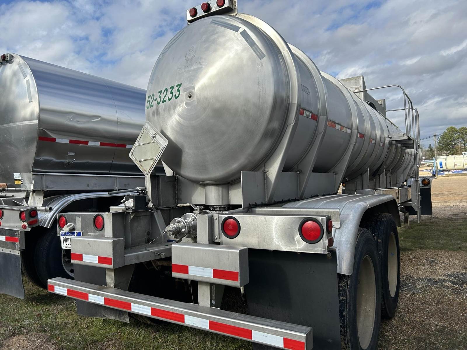 1996 Brenner 5000 GAL SR DOT 407 U2081 Chemical / Acid Tank Trailer For ...