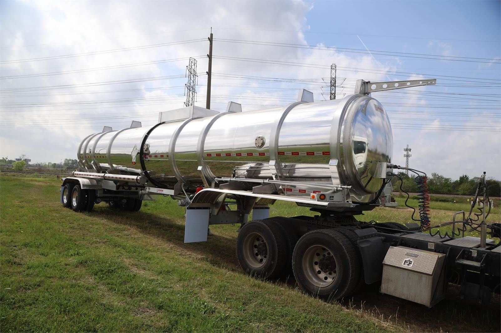 2024 Dragon 8400 GAL DC DOT 407 N3009 Crude Oil Tank Trailer For Sale ...