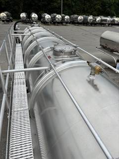 2026 Retesa 150 BARREL ALUMINUM VACUUM TRAILER SS SUBFRAME Vacuum Tank ...