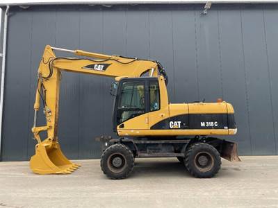 2003 Caterpillar M318C Wheeled Excavator For Sale, 10,976 Hours | Venlo ...