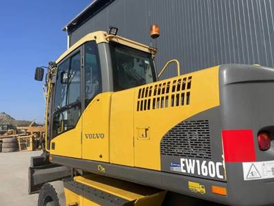 2008 Volvo EW160C Wheeled Excavator For Sale, 16,492 Hours | Venlo ...