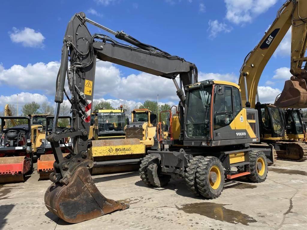 2018 Volvo EWR170E Wheeled Excavator For Sale, 4,129 Hours | Venlo ...