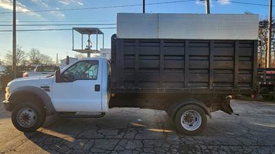 2008 Ford F-550 XL Dump Chipper Truck, Delivery, Landscaping, Stake ...