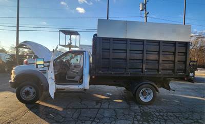 2008 Ford F-550 XL Dump Chipper Truck, Delivery, Landscaping, Stake ...
