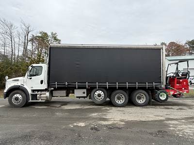 2019 Freightliner M2 Curtain Side Truck - Morgan Curtain Side Truck ...