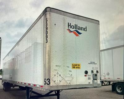 2020 Vanguard 53ft Dry Van Trailer, Storage, Delivery, Hauling, Roll Up ...