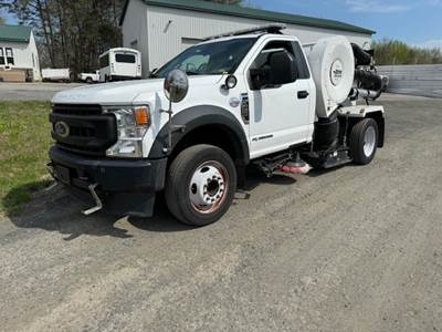 2020 Ford F-450 Sweeper Truck - Tymco 210 Sweeper, Road Cleaner, Diesel ...