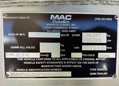 2023 MAC Road Warrior 53ft Aluminum Flatbed Trailer For Lease/Rent ...