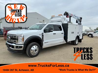 2024 Ford F-550 XLT Crew Cab 4x4 Mechanic / Service Truck For Sale, 128 Kilometers | Acheson, AB ...