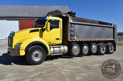 2017 Kenworth T880 Dump Truck - BRANDON Dump Body For Sale, 331,081 ...