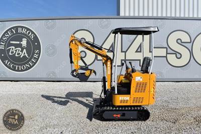 Ats Mini Excavator 1.06cu ft Bucket Capacity, Blade, Manual Thumb, Led ...