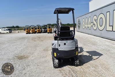 Ats Mini Excavator 1.06cu ft Bucket Capacity, Blade, Manual Thumb, Led ...